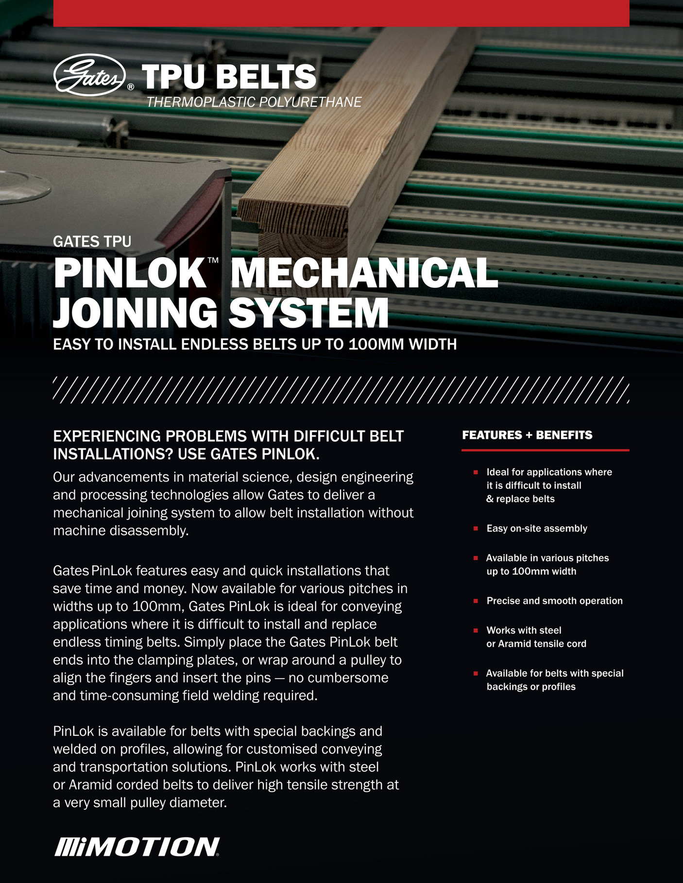 Motion - Gates TPU Pinlock Mechancial Joint - Page 1