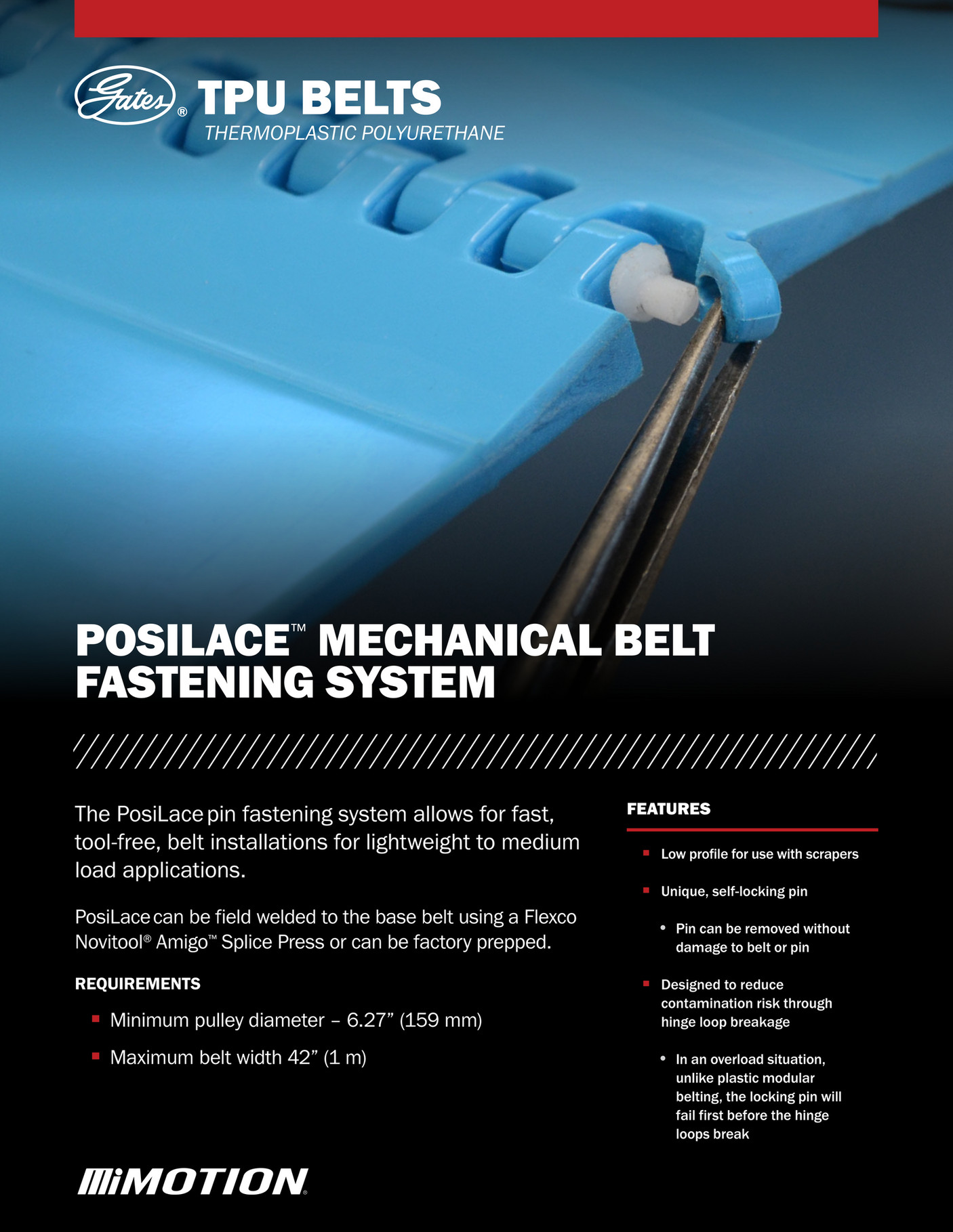 Motion - Gates TPU PosiLace Mechanical Joint - Page 1