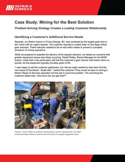Motion - Case Study - MiRS - Gold Mine Story - Page 1