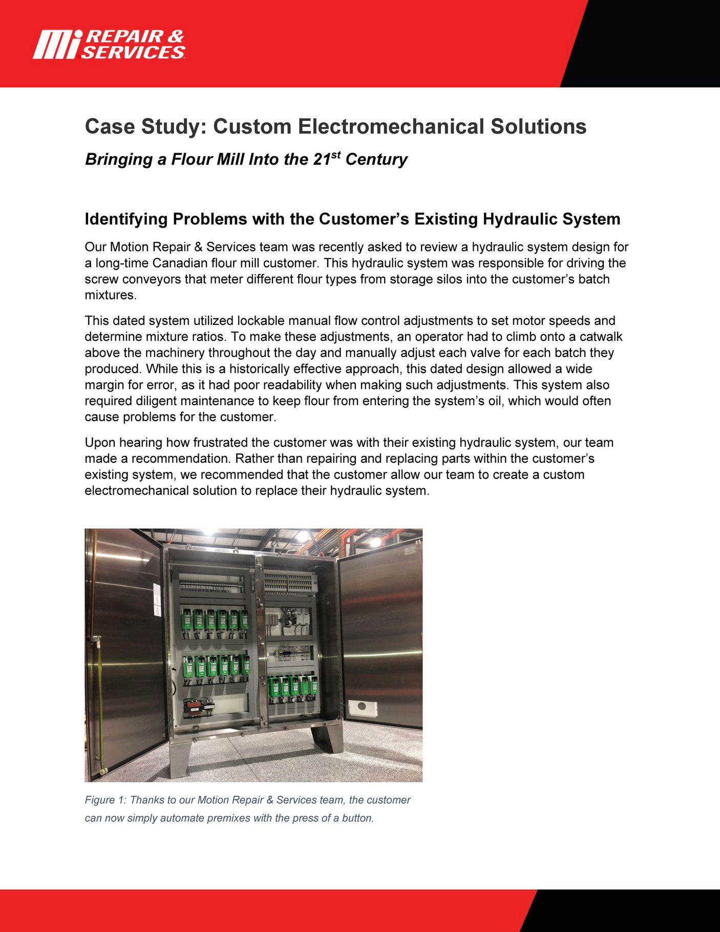 Motion - Electromechanical Solutions Case Study 2024 - Page 1