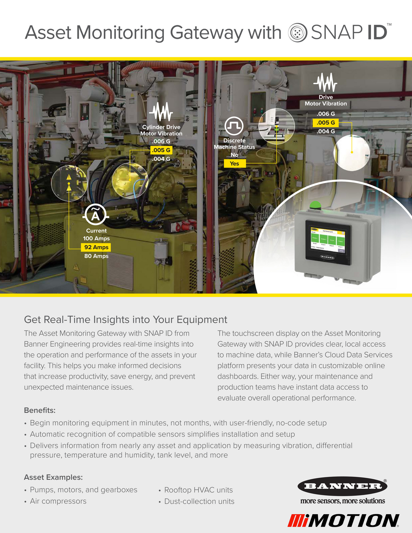 Motion - ASSET MONITORING GATWEAY WITH SNAP ID - Page 1