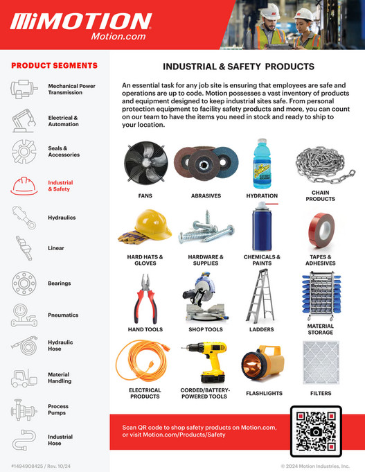 Motion - 1494908425 - Flyer - Mi - Industrial Safety Handout One Page ...