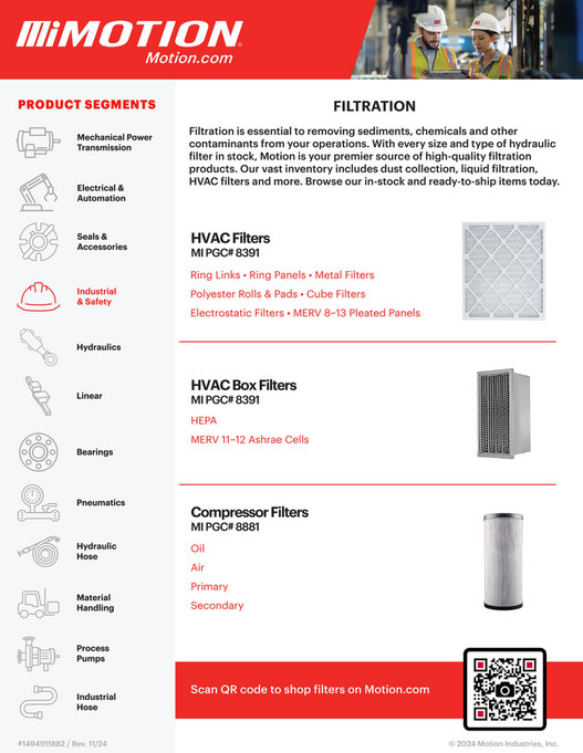 Motion - Motion - Air Filter Flyer 2024 - Page 1