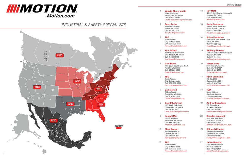 Motion - Motion - Industrial Safety Specialist Map - Page 1