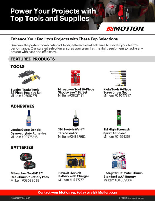 Motion - Mi - Product Flyer February 2025 - Page 1