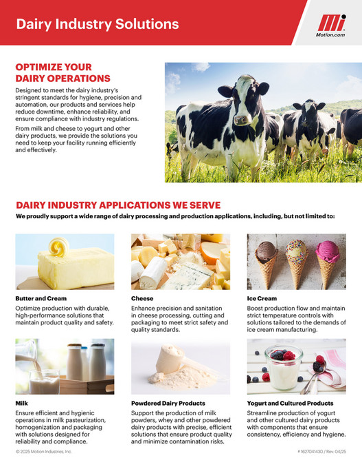 Motion - Mi - Dairy Industry Line Card - 2025 - Page 1