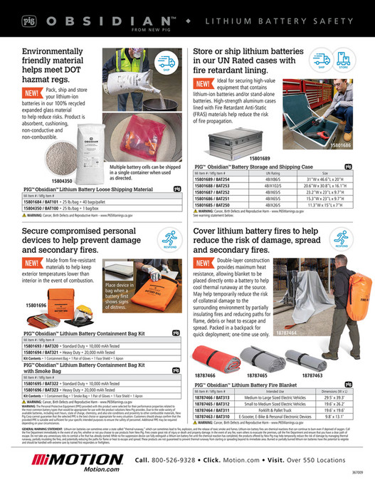 Motion - Lithium Battery Safety - Page 1