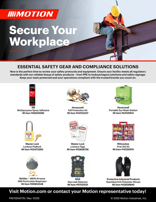 Motion - Motion Safety Product Flyer - Page 1