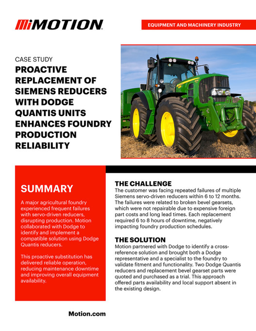 Motion - Motion - Equipment-Machinery - Dodge Quantis - Case Study ...