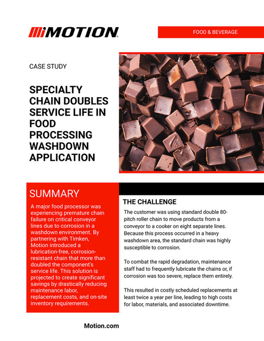 Motion - Motion - Food-Bev - Specialty Chain Doubles Service Life in ...