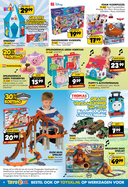 Toys XL - Toys XL Actiefolder week 36 & 37 - Pagina 4-5 - Gemaakt met ...