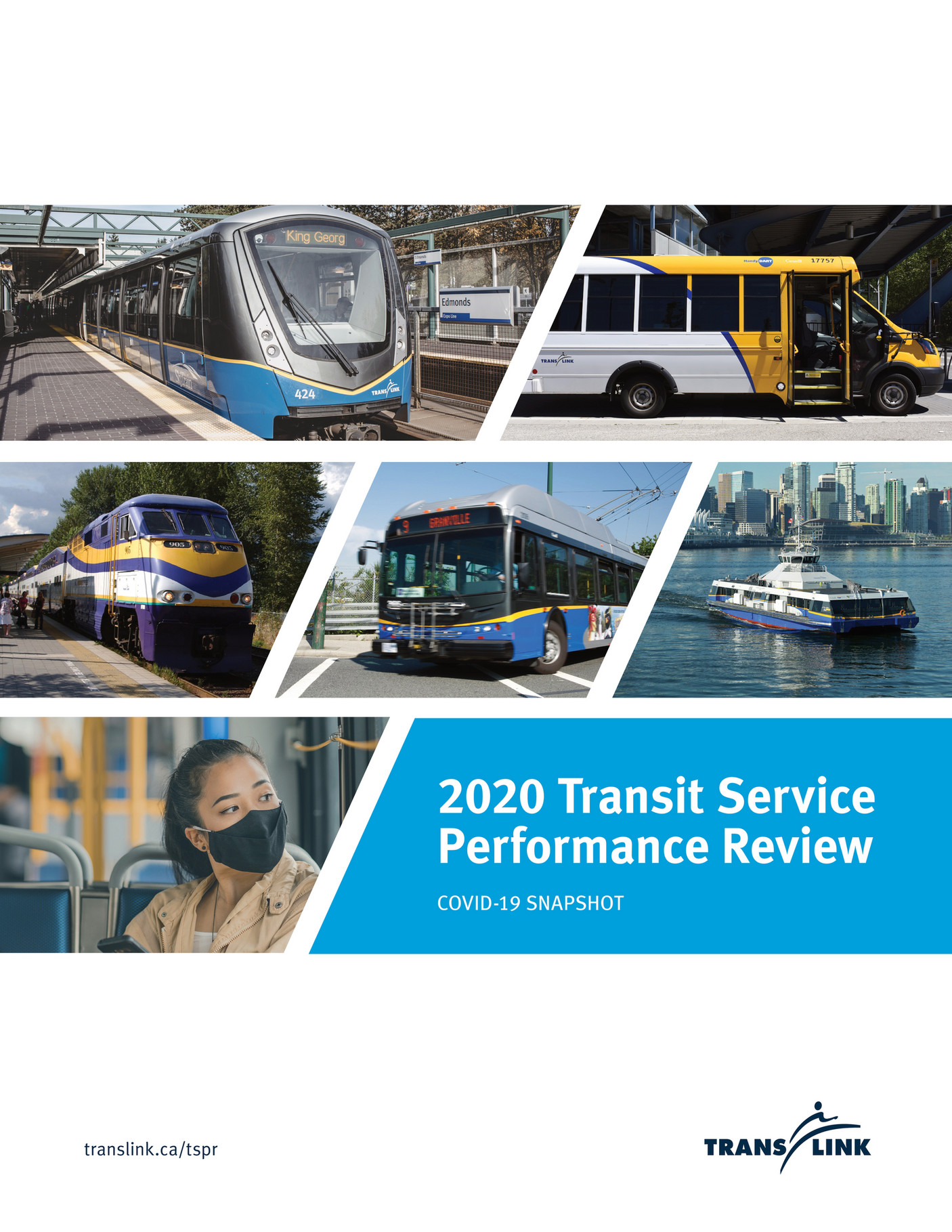 TransLink - 2020 Transit Service Performance Review - Page 1