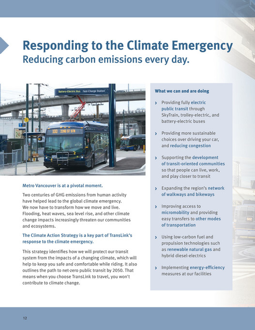 TransLink - TransLink Climate Action Strategy - Page 14-15