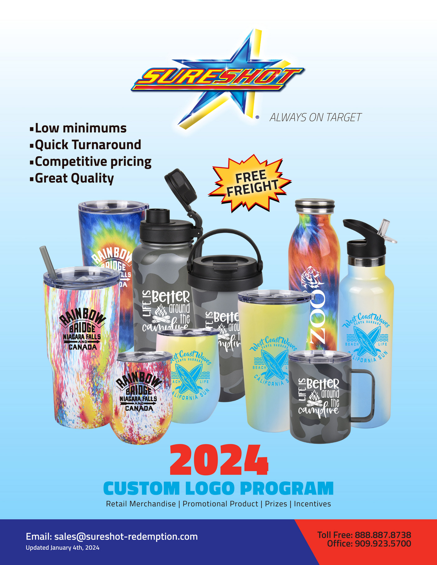 Sureshot Redemption - Sureshot Custom Imprints - Page 1