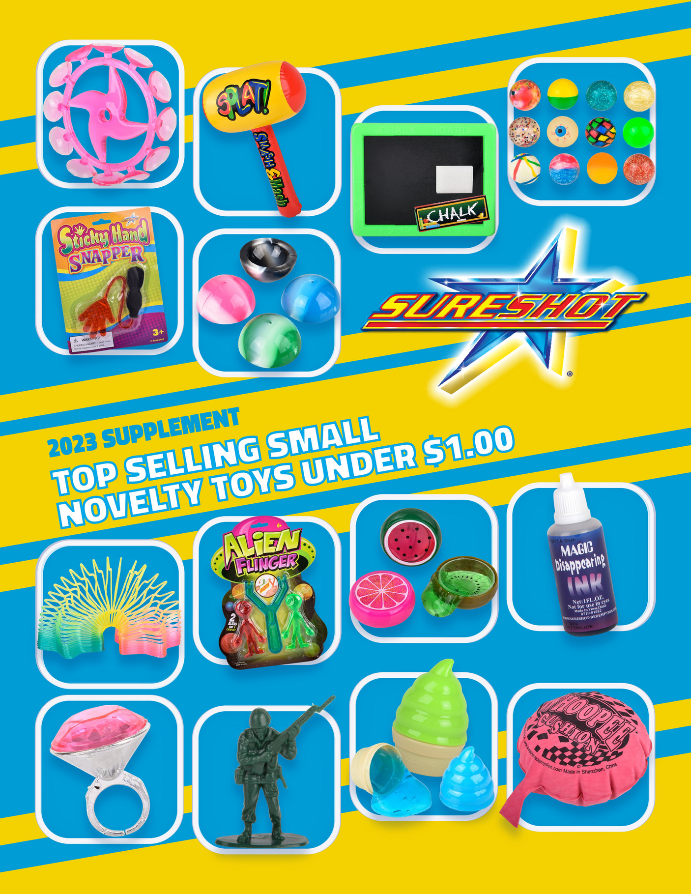 Sureshot Redemption - Top Selling Small Novelty Toys Under $1 - Page 1 Sureshot Redemption - Top Selling Small Novelty Toys Under $1 - Page 1