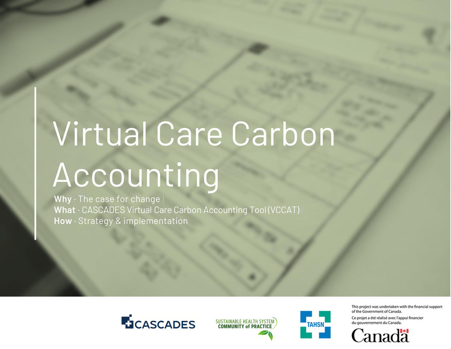 CASCADES - Virtual Care Carbon Accounting Playbook - Page 1