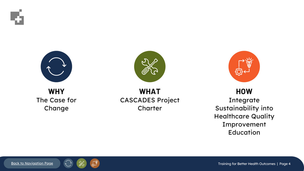 CASCADES - Training for Better Health Outcomes: Integrating ...