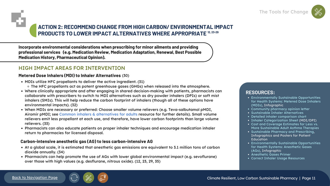CASCADES - Climate Resilient, Low Carbon Sustainable Pharmacy Playbook ...