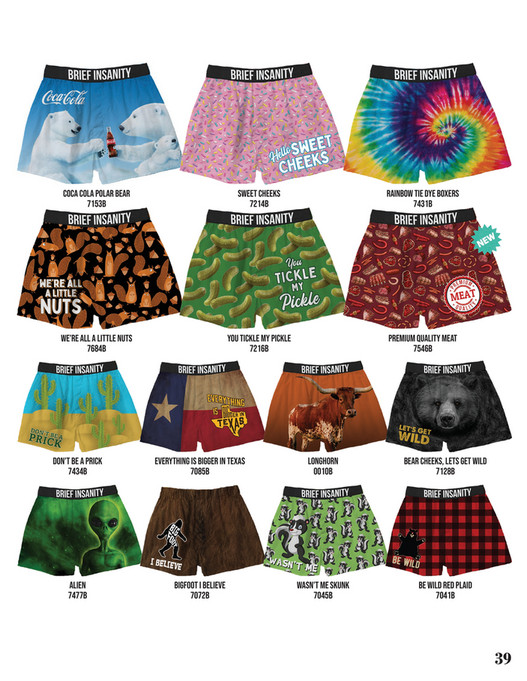 Brief Insanity - Brief Insanity 2023 Catalog - Page 40-41
