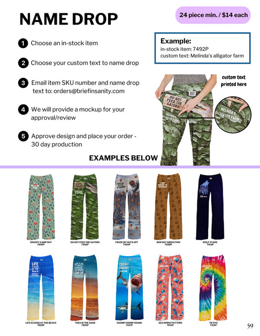 Brief Insanity - BRIEF INSANITY 2024 CATALOG - Page 60-61