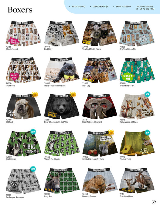 Brief Insanity - BRIEF INSANITY 2024 CATALOG - Page 40-41