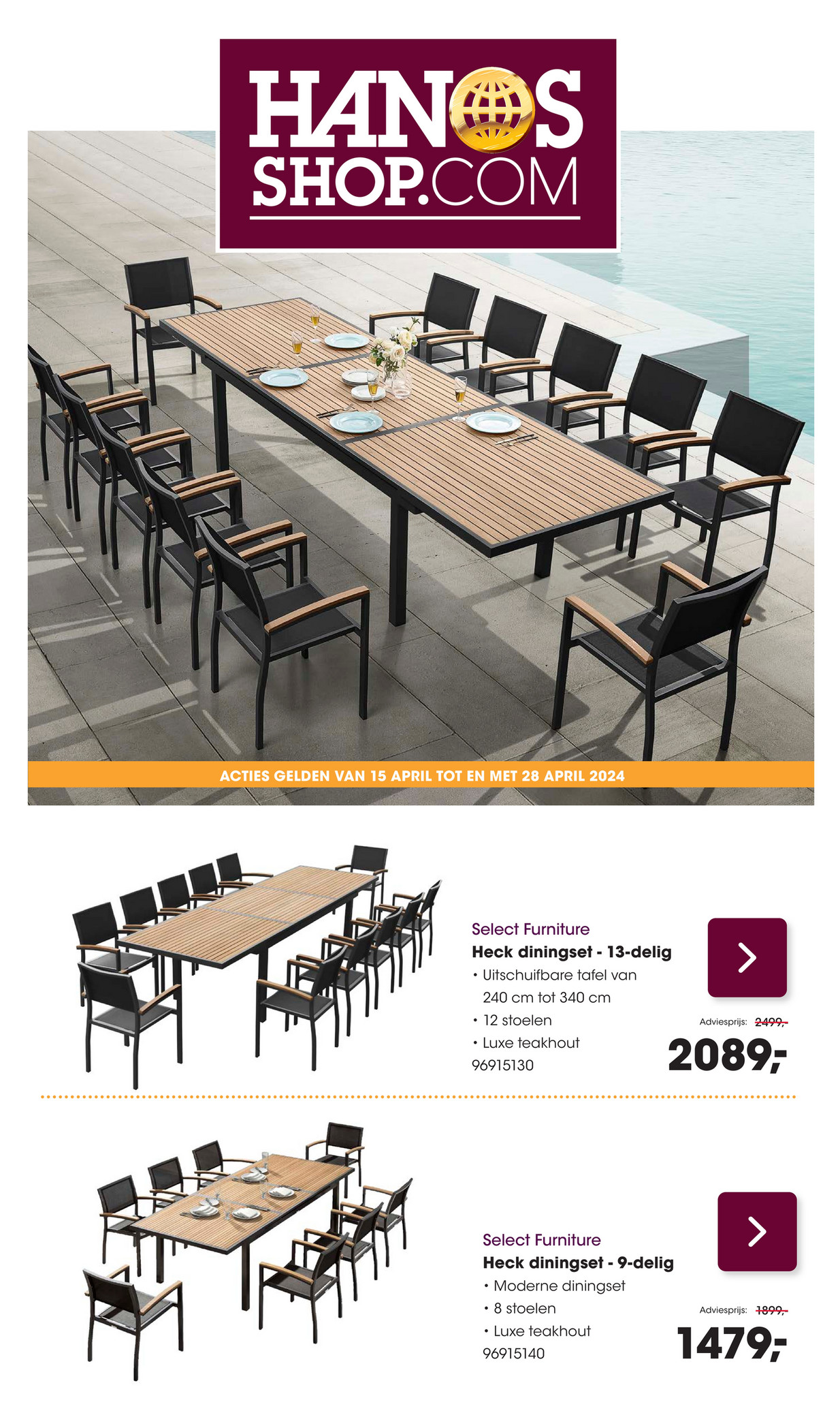 HANOSSHOP.com - HANOS SHOP Courant 8 - Page 1