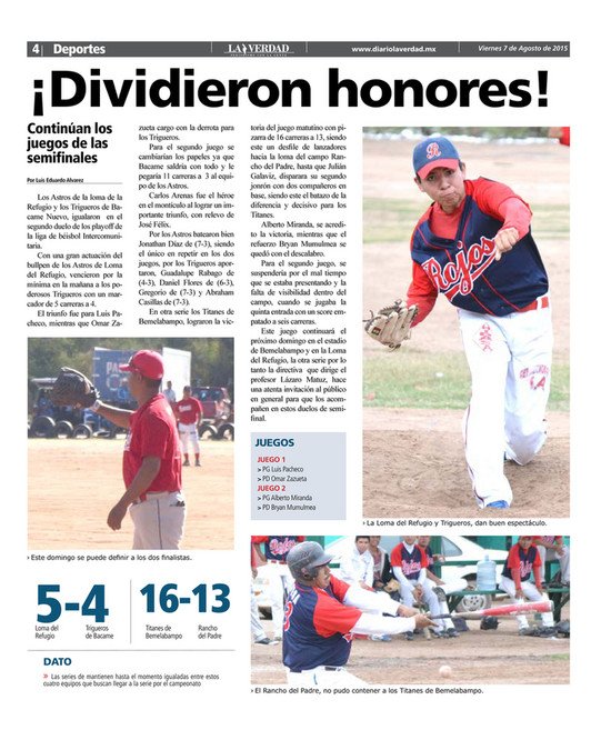 My publications - DEPORTES - Page 1 - Created with Publitas.com