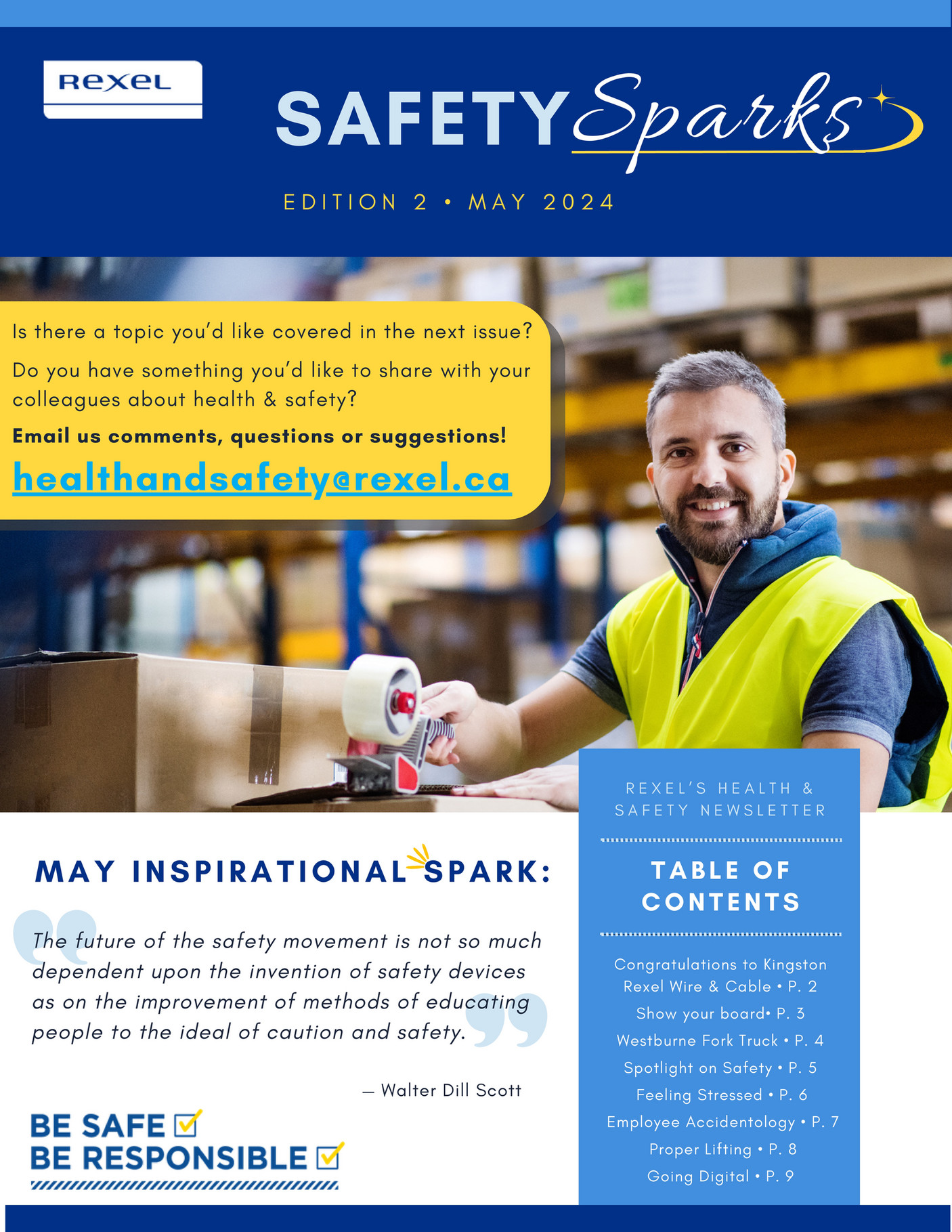 Nedco - Health & Safety Newsletter Edition 2 - Page 1