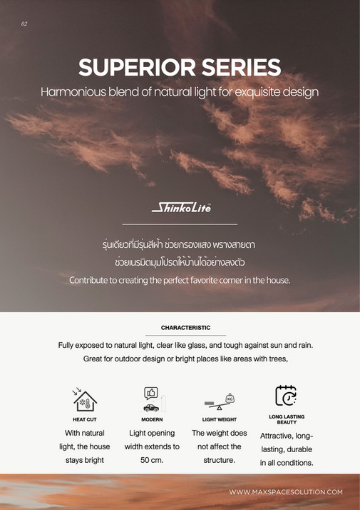 Rinen Space Solution - Maxspace_Shinkolite_Superior Series - Page 2-3