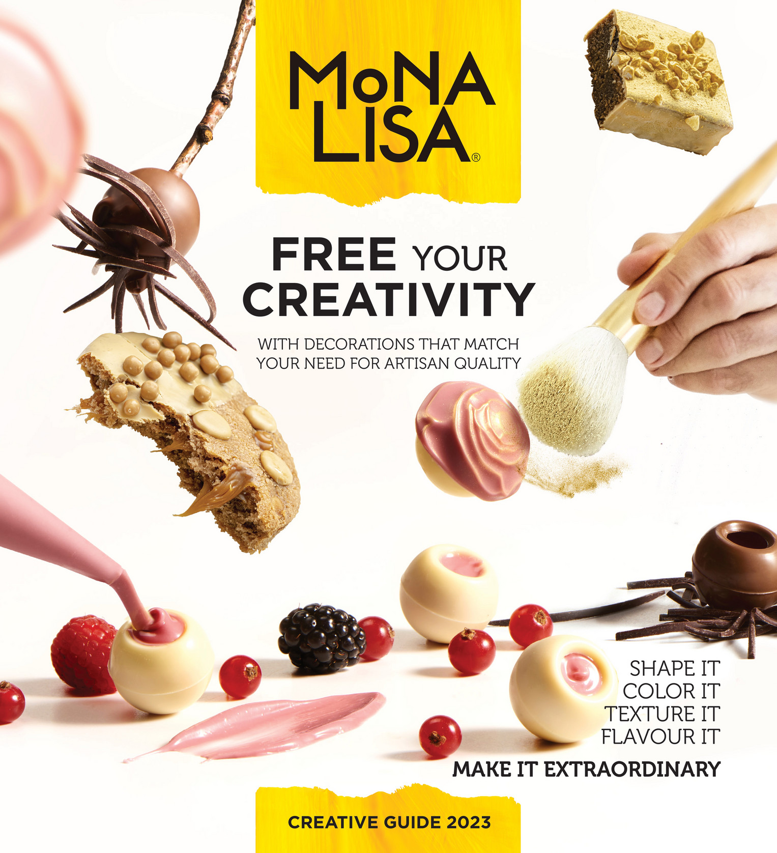 Barry Callebaut - Mona Lisa Decorations Essentials Brochure 2022/2023 - Page 2-3