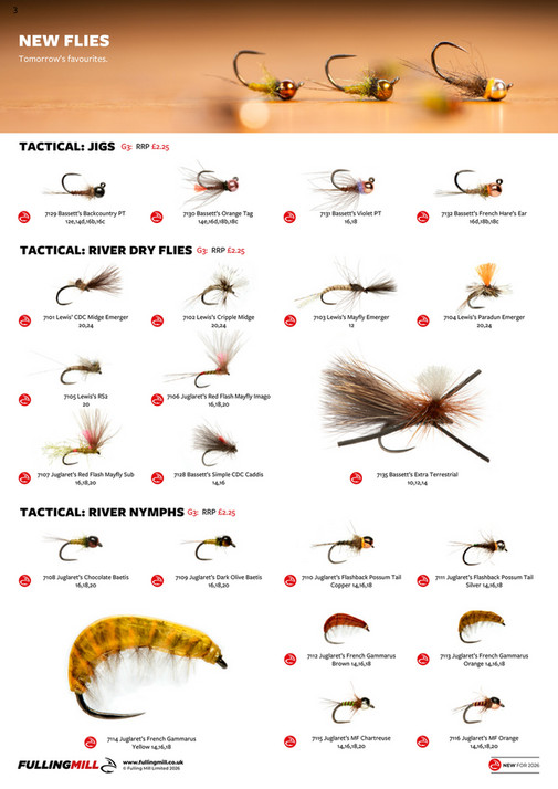 Fulling Mill Ltd - Premium Flies & Fly Tying Materialss - Page 1