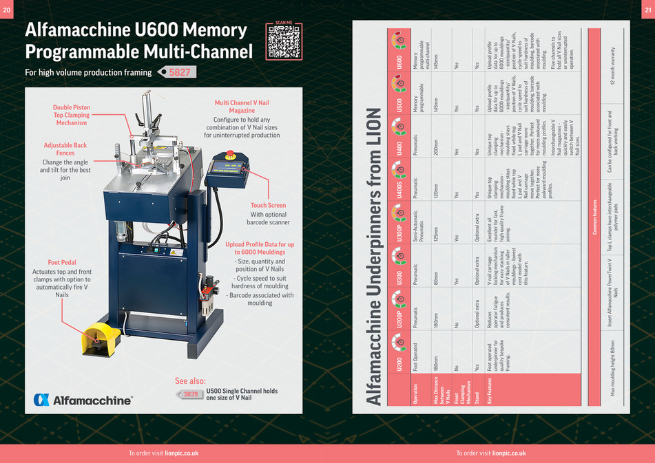 LION Picture Framing Supplies - LION Machinery Booklet - Page 11