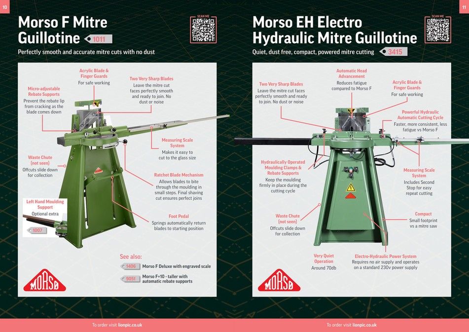 LION Picture Framing Supplies - LION Machinery Booklet - Page 6