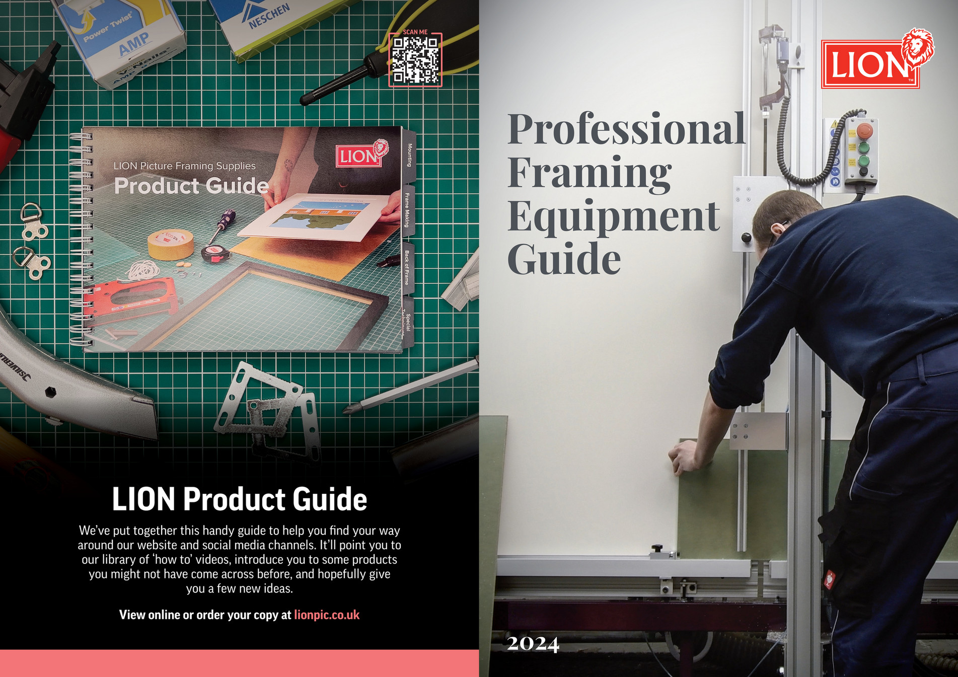 LION Picture Framing Supplies - LION Machinery Booklet - Page 2
