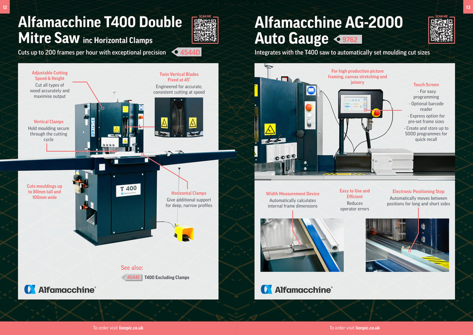 LION Picture Framing Supplies - LION Machinery Booklet - Page 7