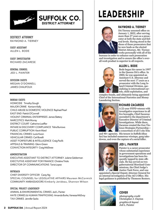 Suffolk County District Attorney - SCDA Annual Report 2024 (JP) - Page 4-5