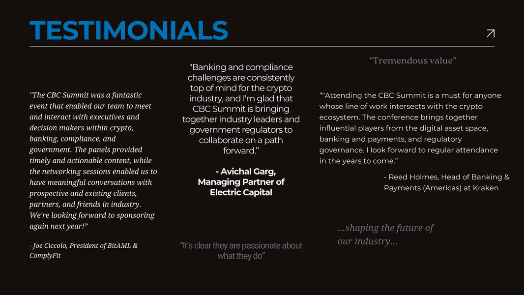 CBC Summit - CBC 2025 Brochure - Page 9