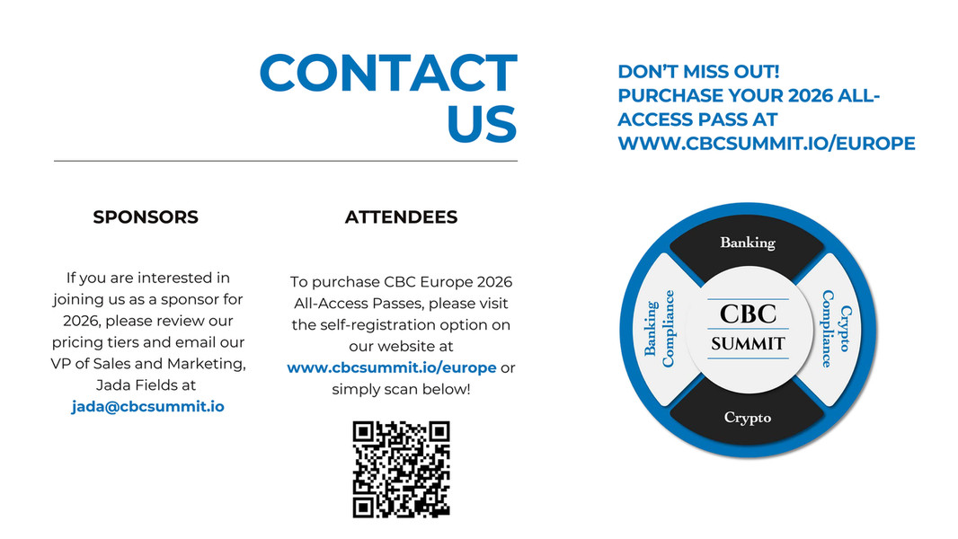 CBC Summit - CBC Europe 2026 Brochure - Page 9