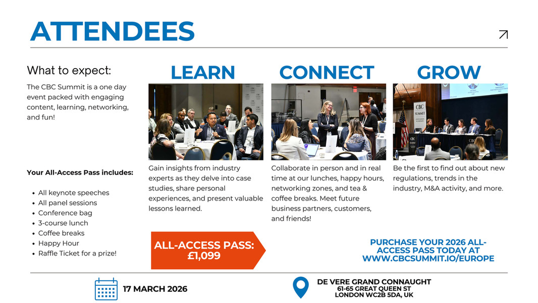 CBC Summit - CBC Europe 2026 Brochure - Page 9
