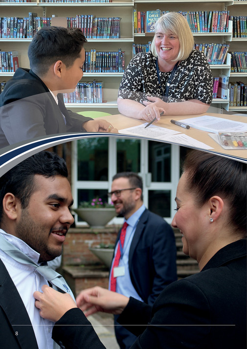 Southborough High School Prospectus - Page 8-9