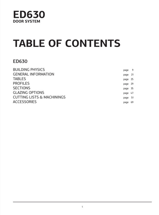 Cosmos Aluminium A.E (ETEM) - Technical Catalogue ED630 - Page 4-5