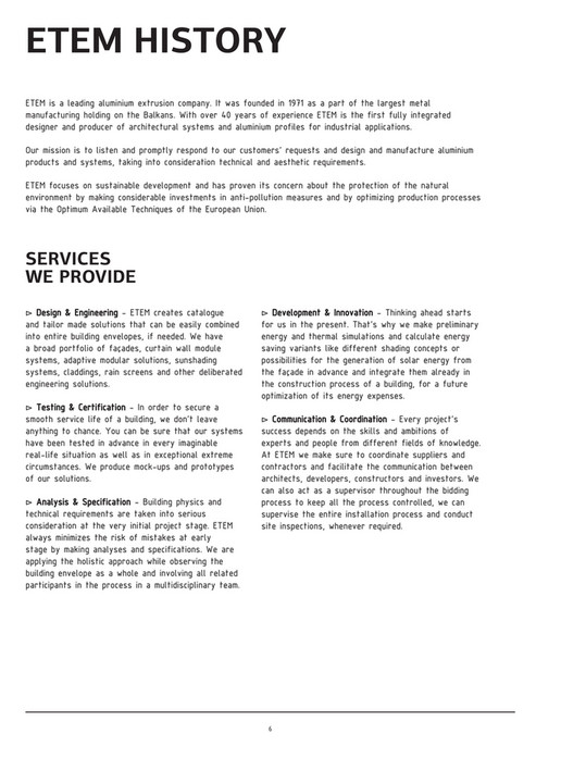 Cosmos Aluminium A.E (ETEM) - Technical Catalogue EB46 - EB49 - EB50 ...