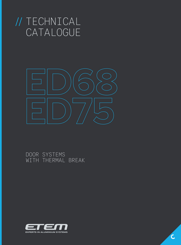 Cosmos Aluminium A.E (ETEM) - Technical Catalogue ED68 & ED75 - Page 1