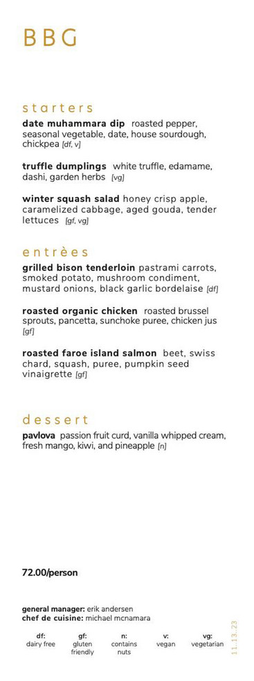 Yellowstone Club - BBG Menus - Page 6