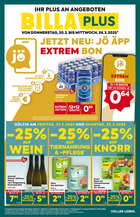 BILLA Plus - Vorschau BILLA PLUS Wien KW12 2025 - Seite 1