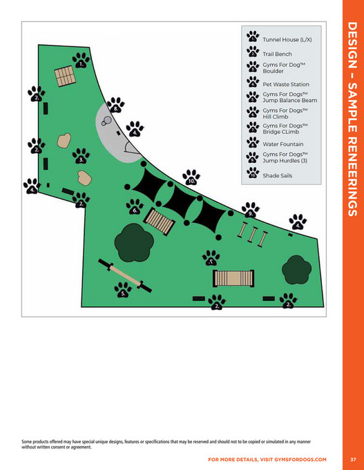 The Dog Park Company - Dog Park - Design and Planning Guide - Page 36-37