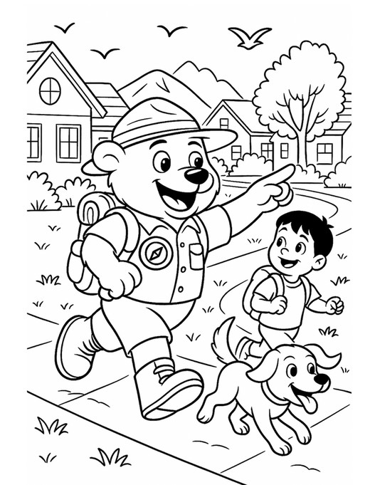 colorscape graphics - Esri Family Night Coloring - Page 1 - Created ...