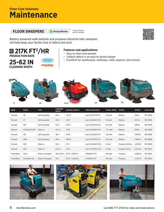 Herc Rentals - Surface Prep & Floor Care Solutions Guide - Page 6-7