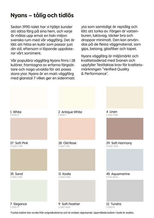 Färgfolder SE - Färgfolder Rusta - Sida 2-3