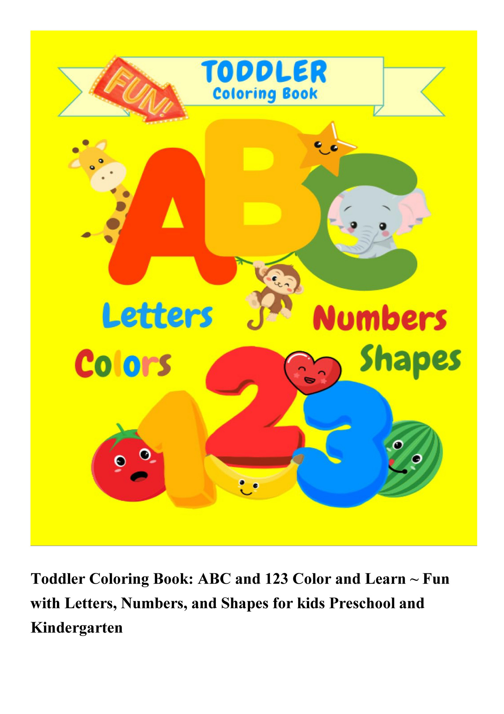 Toddlers Alphabet Colors